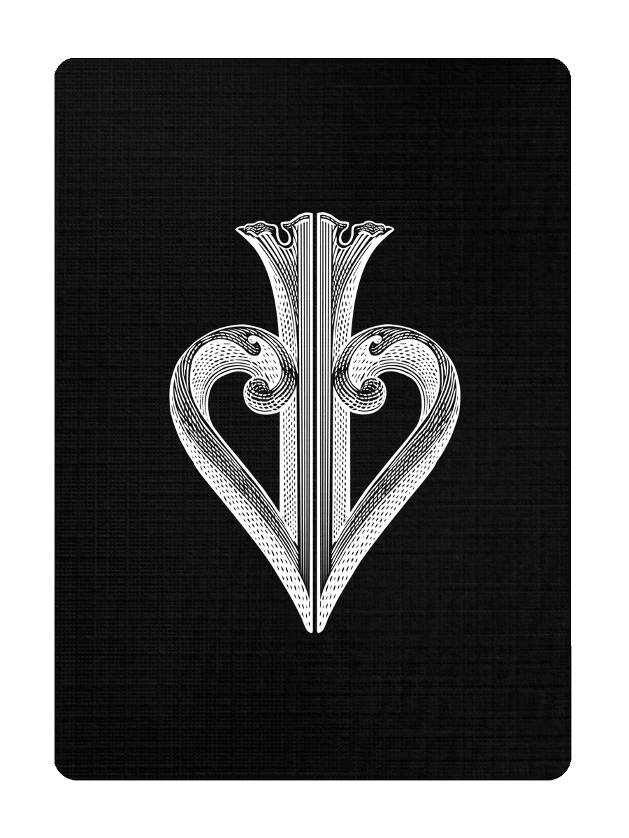 SPLIT SPADES 6 DECK SET by DAVID BLAINE in CARAT CASE – MADISON.cards